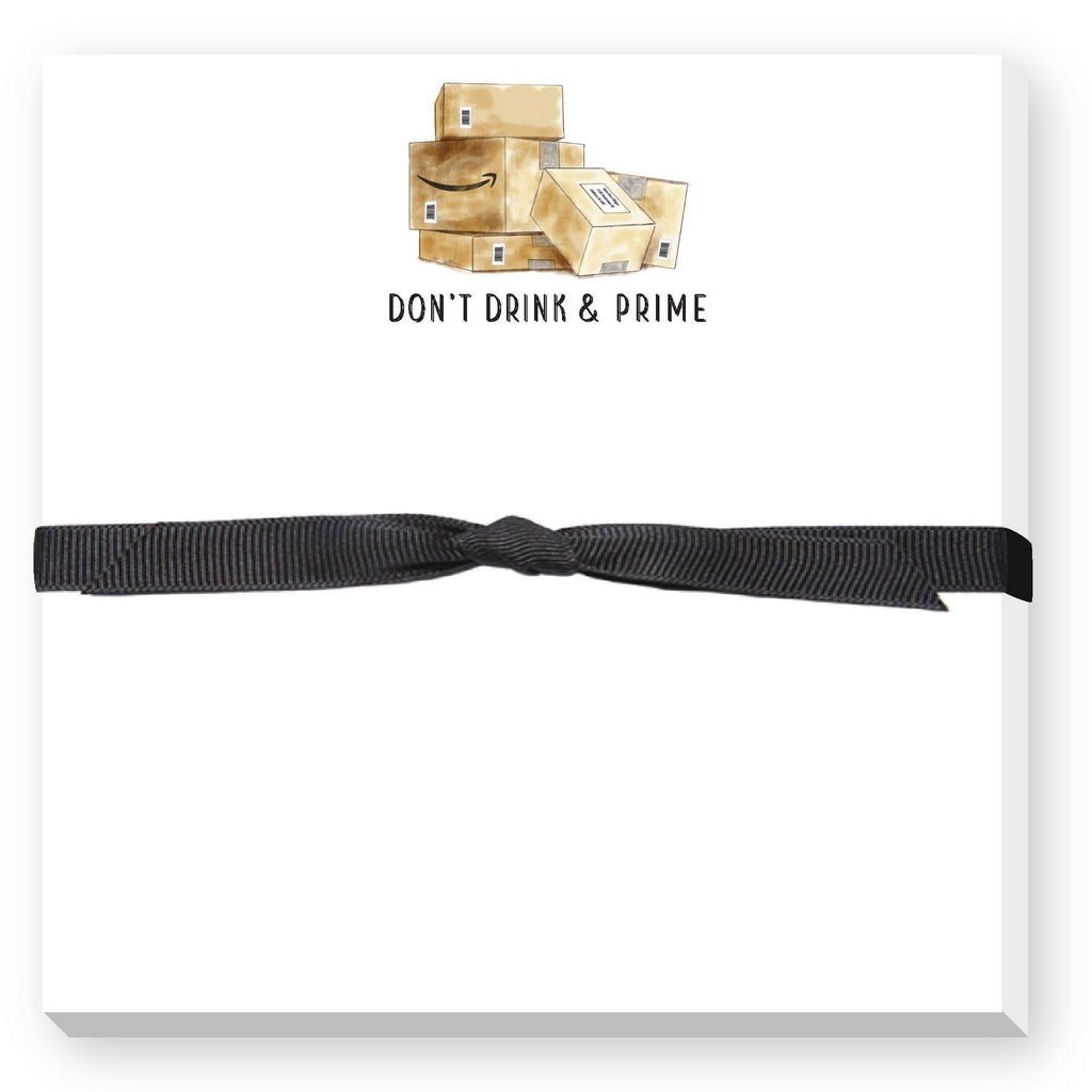 DON'T DRINK AND PRIME DOODLE NOTEPAD – Dish and Lily Statesboro
